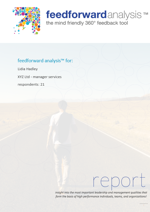 example individual feedforward report